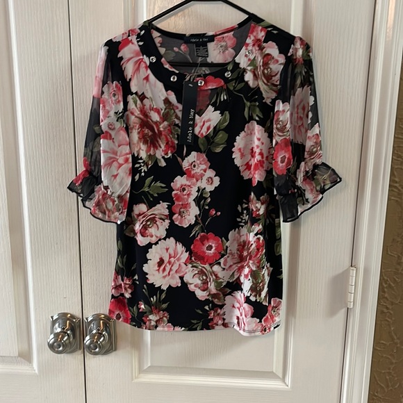 Tops | Nwt Adele May Blouse | Poshmark